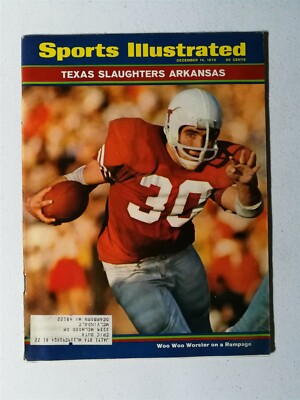 Sports Illustrated December 14, 1970 Woo Woo Worster - Muhammad Ali ...