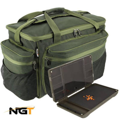 NGT Carp Fishing Bag Carryall Large Holdall Tackle Bag with XPR PLUS ...