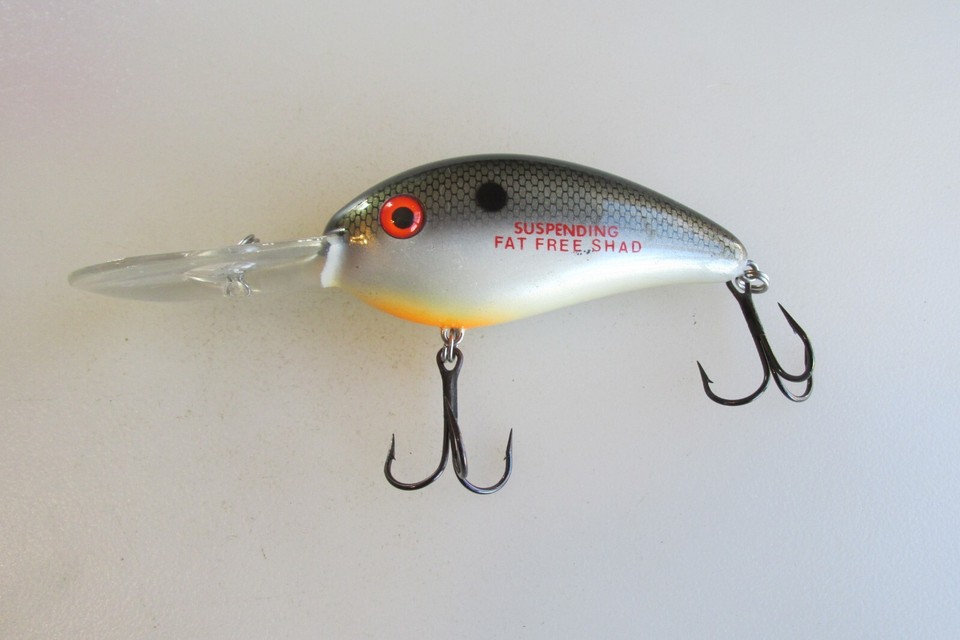 Lot #14000 Bill Dance Signature Suspending Fat Free Shad Rattle Bait ...