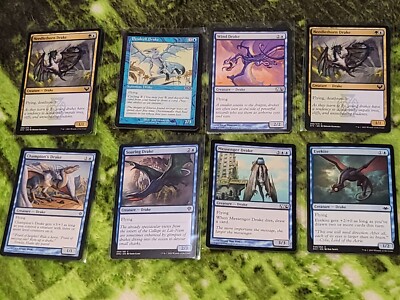MTG Drakes x8 Soaring Drake,Pendrell Drake,Wind Drake,Needlethorn Drake ...