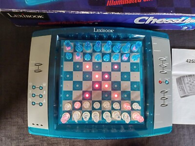 Lexibook Chesslight Electronic Illuminated Chess Set VGC 3380740020511 ...