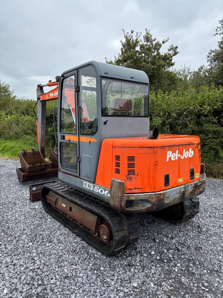 Pel-Job EB 506 5 ton digger 1998 3 buckets | eBay UK