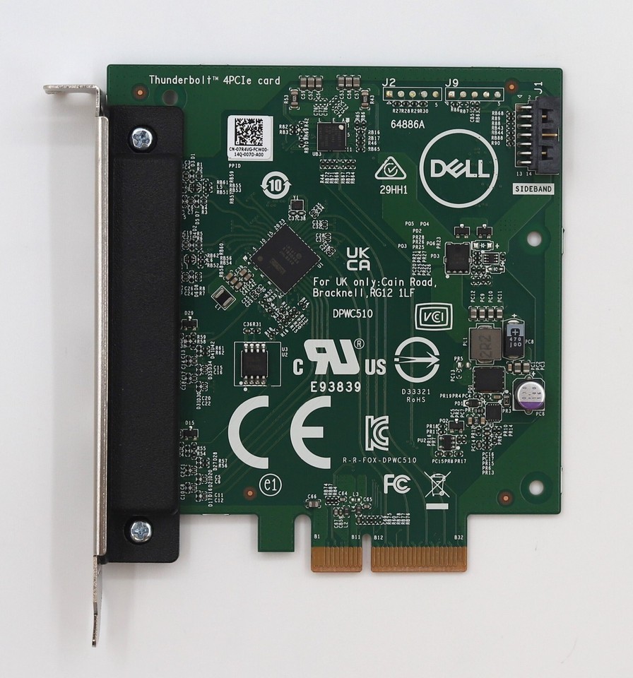 Dell Thunderbolt I/O 4 PCIe Networking Card Dell P/N: 07R4VG Tested ...