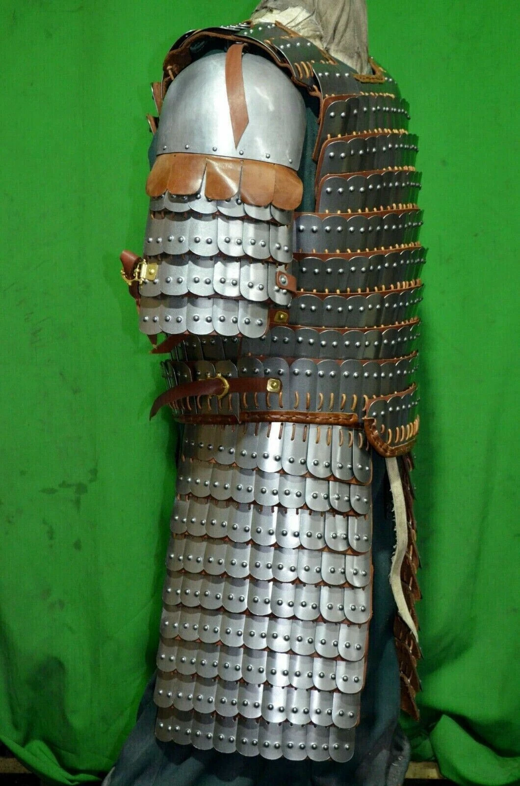 Купить Ибей | Medieval Lamellar Armor Scale Body Armor W Tassets Viking ...