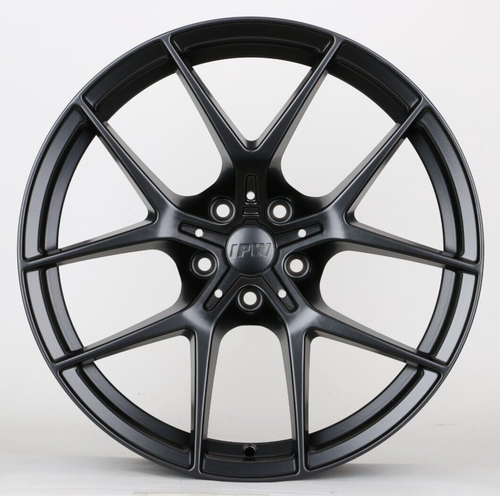 19X8.5/9.5" Satin Black 2014 M Style Wheels Rims Fit BMW 5 Series 2004 ...