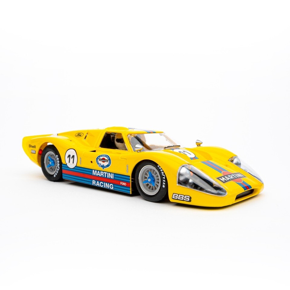 NSR 0411SW Ford Gt40 MKI Martini Racing Yellow 11 Shark 21,500 RPM EVO ...
