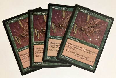 Bayou Dragonfly (4) NM Tempest MTG Magic the Gathering | eBay