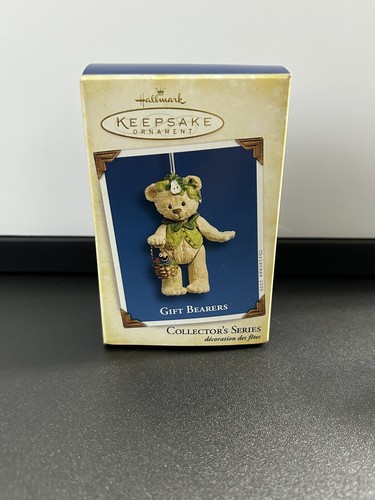 Gift Bearers 2005 Porcelain Bear Hallmark Ornament 7th & Final In ...