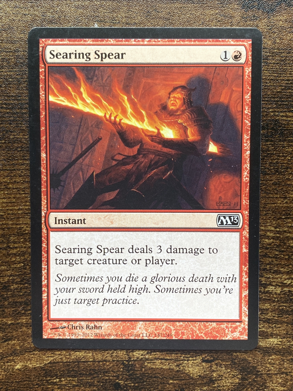 Searing Spear 147/249 2013 M13 MTG Magic The Gathering D9494* | eBay