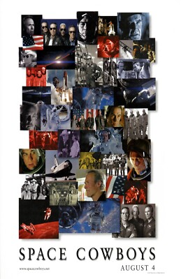 Space Cowboys movie poster - 11" x 17" inches - Clint Eastwood, James ...