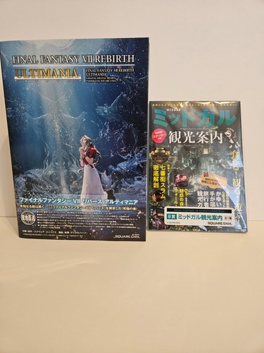 Final Fantasy VII Rebirth Ultimania Game Strategy Guide Book | eBay