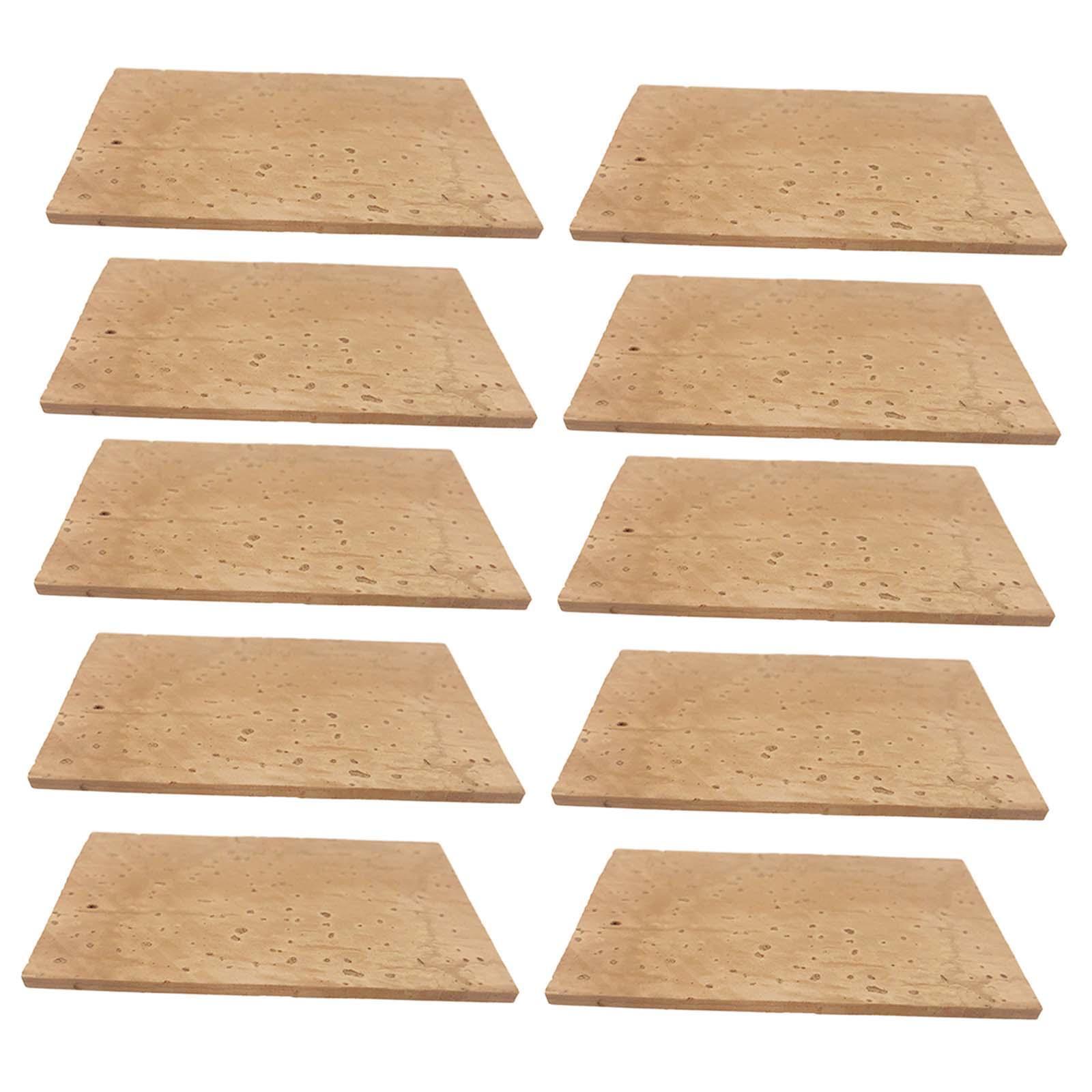 10 Pieces Alto Sax Neck Cork Instrument Accessory Sax Joint Cork Sheet ...