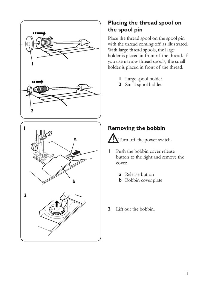 Husqvarna Viking Emerald 116-118-122 Sewing Quiltng Machine-User Guide ...
