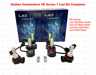 LED Bulb Globes Upgrade Kit Set 8PCS Holden Commodore VE Series 1 ...
