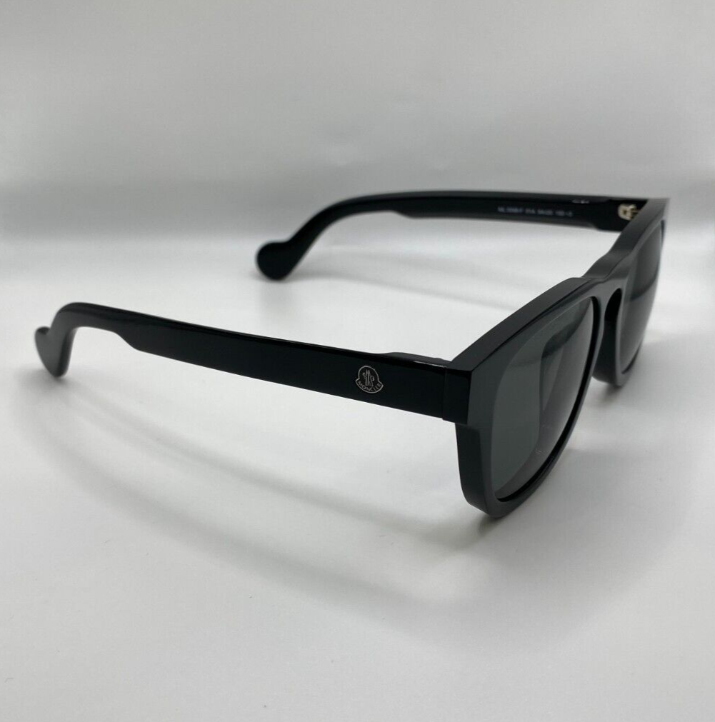 Moncler ML 0098-F 01A Black Plastic Sunglasses Frame 54-20-150 Asian ...