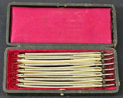 ANTIQUE - CARRARA 876 - SEVEN 7 DAYS STRAIGHT RAZOR SET IN BOX ...