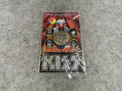 Vintage 1999 KISS Psycho Circus Coin Official Tour Commemorative Gene ...