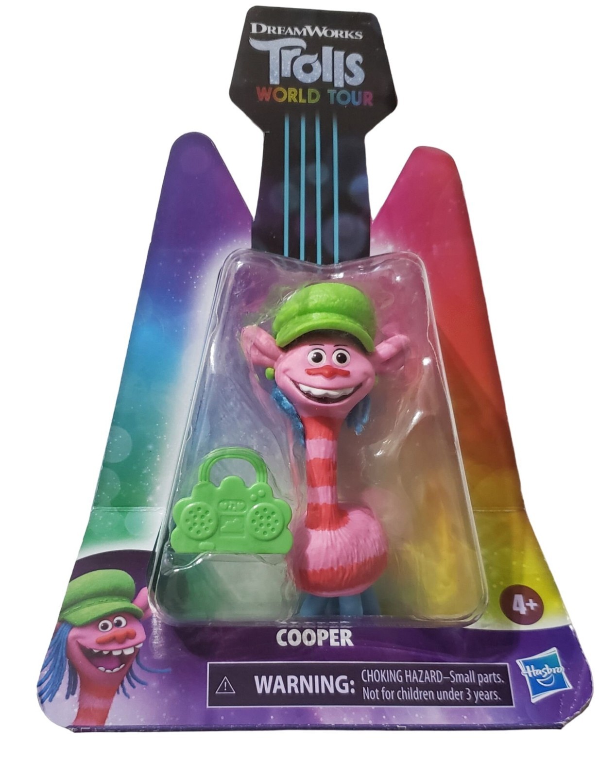 Trolls World Tour Cooper 3 Inch Figure Hasbro 2020 Dreamworks Sealed ...