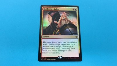 FOIL DEFLECTING PALM KHANS OF TARKIR MTG MAGIC GATHERING NM / UNPLAYED ...