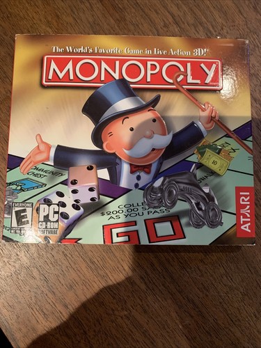 Monopoly (PC,CD ROM) Game 3D version 742725251885| eBay
