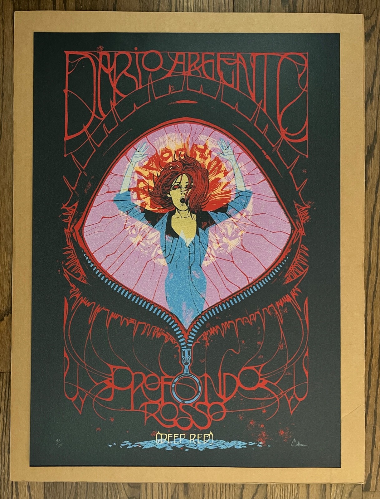 Dario Argento's PROFONDO ROSSO (DEEP RED) ('75) Malleus VARIANT Poster ...