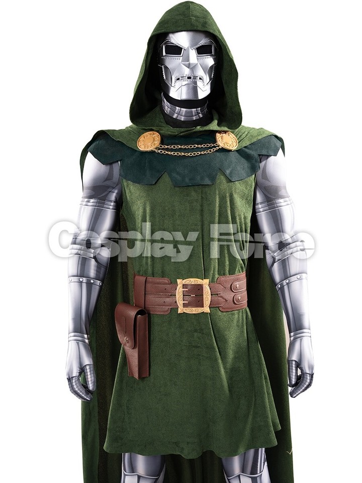 Doctor Doom Cosplay Costume Victor von Doom Manga Version Battle Suit ...
