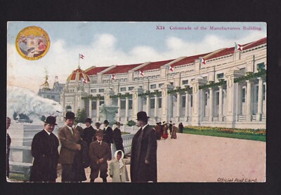 1909 AYPE exposition Colonnades Manufacturing Bldg.Seattle Washington ...