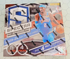 2023-24 Panini Spectra Basketball Checklist, Set Details, Boxes