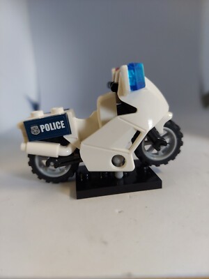 LEGO ® - Police MOTORCYCLE PIECE MOTOR BIKE MINIFIG ACCESSORY | eBay