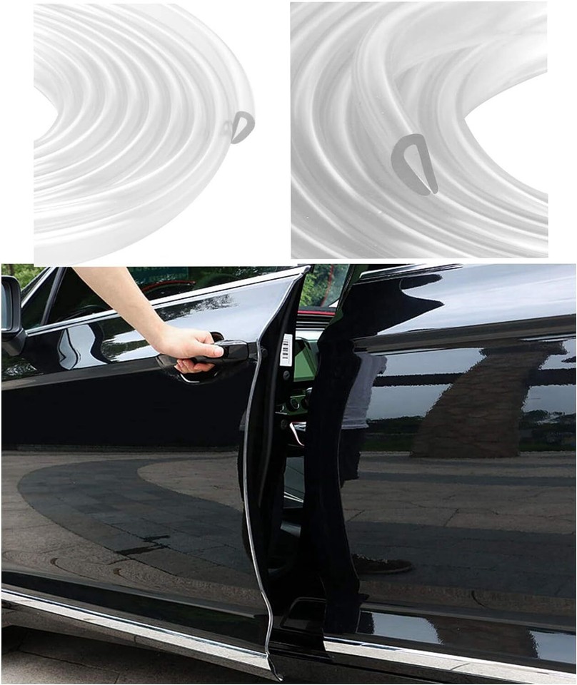 5M Car Door Edge Guard Protector Moulding Trim Edge Strip Chip Protect ...