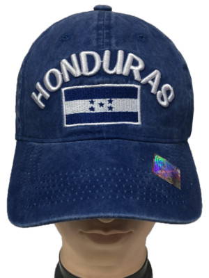 HONDURAS FLAG Cotton Denim Cap Washed Adjustable Baseball Hats LOT Free ...