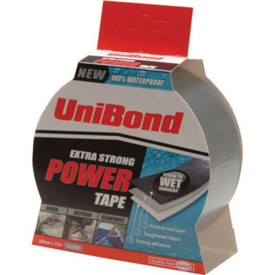 Unibond Extra Strong Power Tape Silver 50mm 25m | eBay UK
