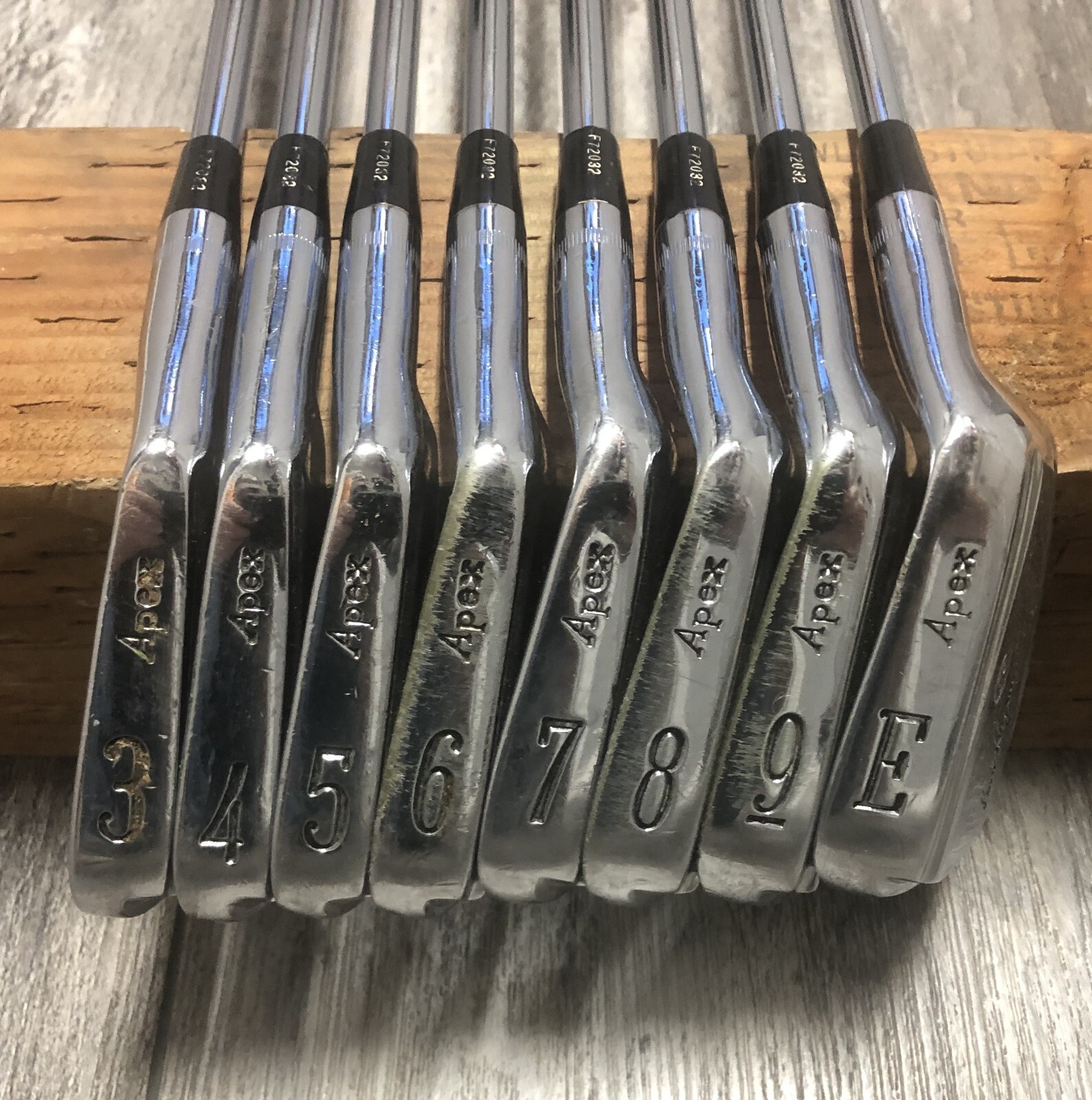 Vintage Ben Hogan 1984 Apex PC Forged 3-PW Apex 3 Forged Blade Iron Set ...