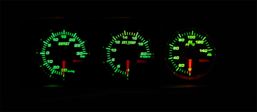 6pcs Green LED Dash Cluster light Kit for VT VX VY VZ Holden Commodore ...