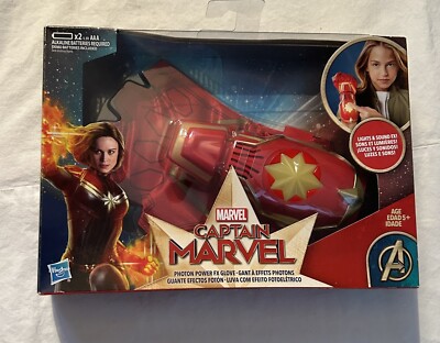 NEW—Captain Marvel—Photon Power FX Glove with Sound and Light Fx | eBay