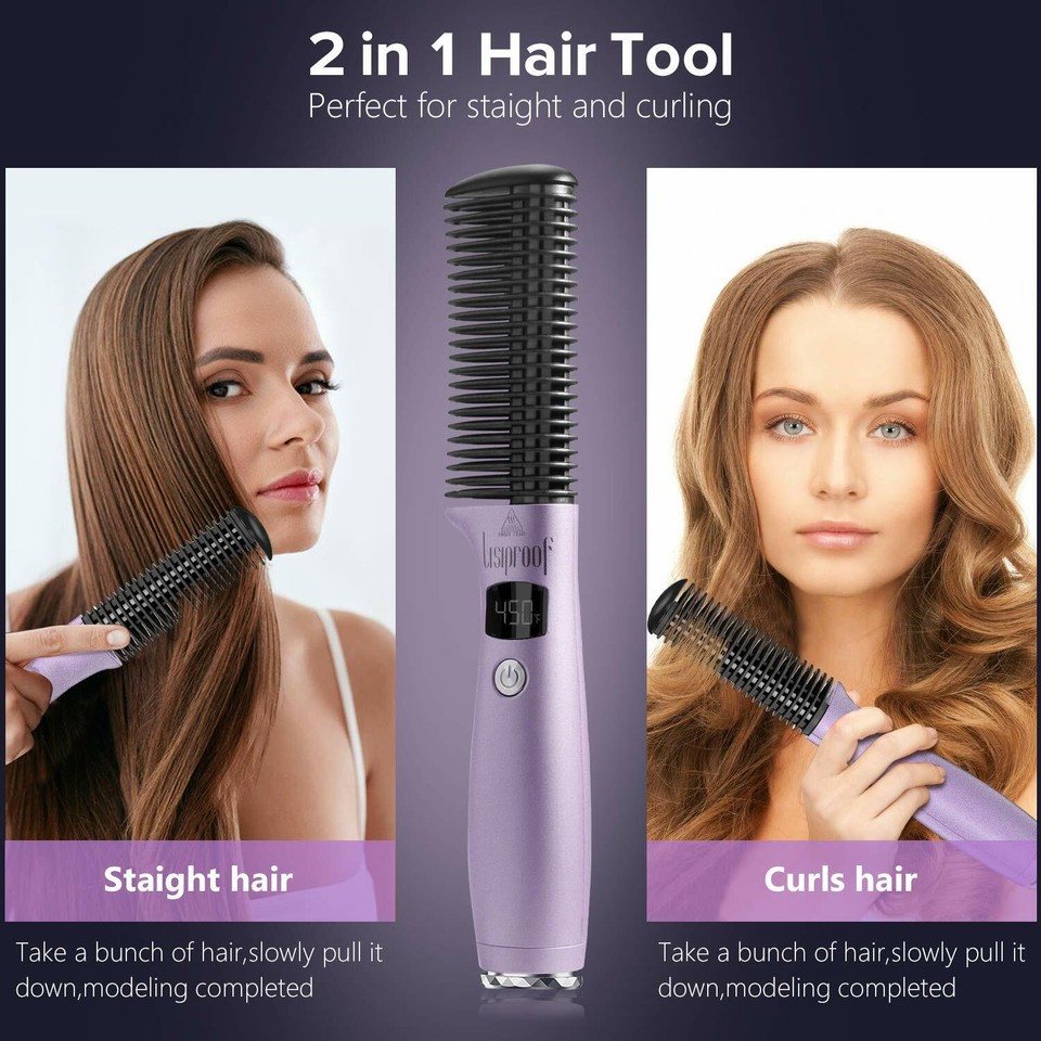 Straight Hair Comb Easy carry straightener combs,Oblate comb, Multi ...