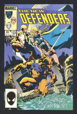 Defenders #133 NM 1984 Marvel 1st Manslaughter & Typhoon Comic Book | eBay