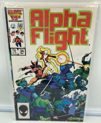 1986 Marvel Comics Alpha Flight #34 Comic Book | eBay