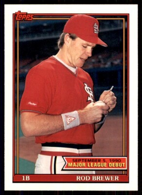 1990 Topps Major League Debut Rodney Imes Albany-Colonie Yankees #21 | eBay