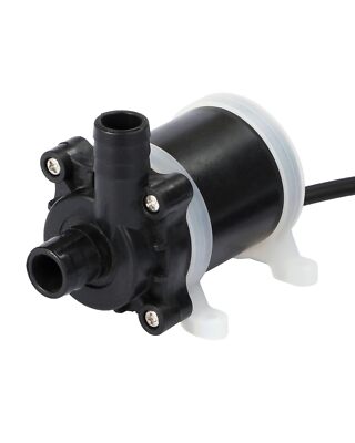 12V Small Water Pump 1/2 inch 12 Volts Brushless Circulating Pump ...