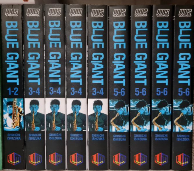 Blue Giant English Manga Complete Set Comic Book Omnibus Vol 1-10(END ...