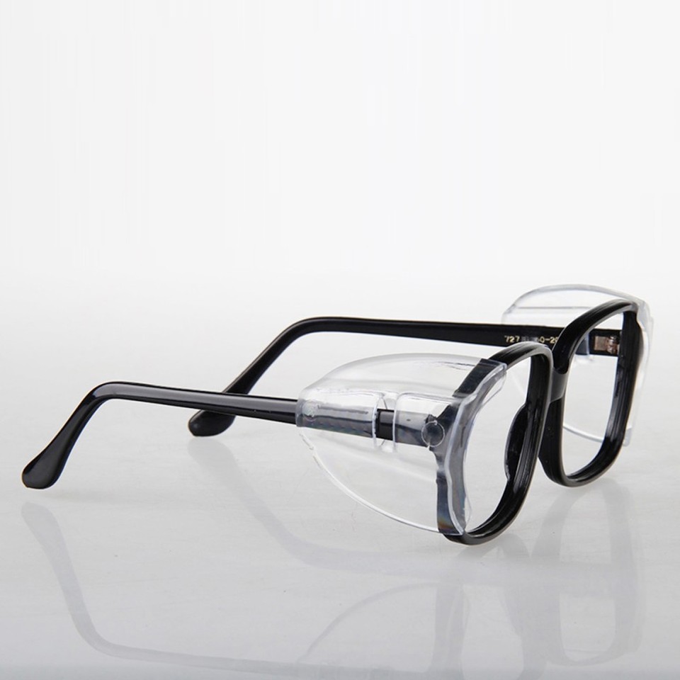 2 Pairs Safety Optical Universal Sideshield Side Glasses Wings Flexible ...