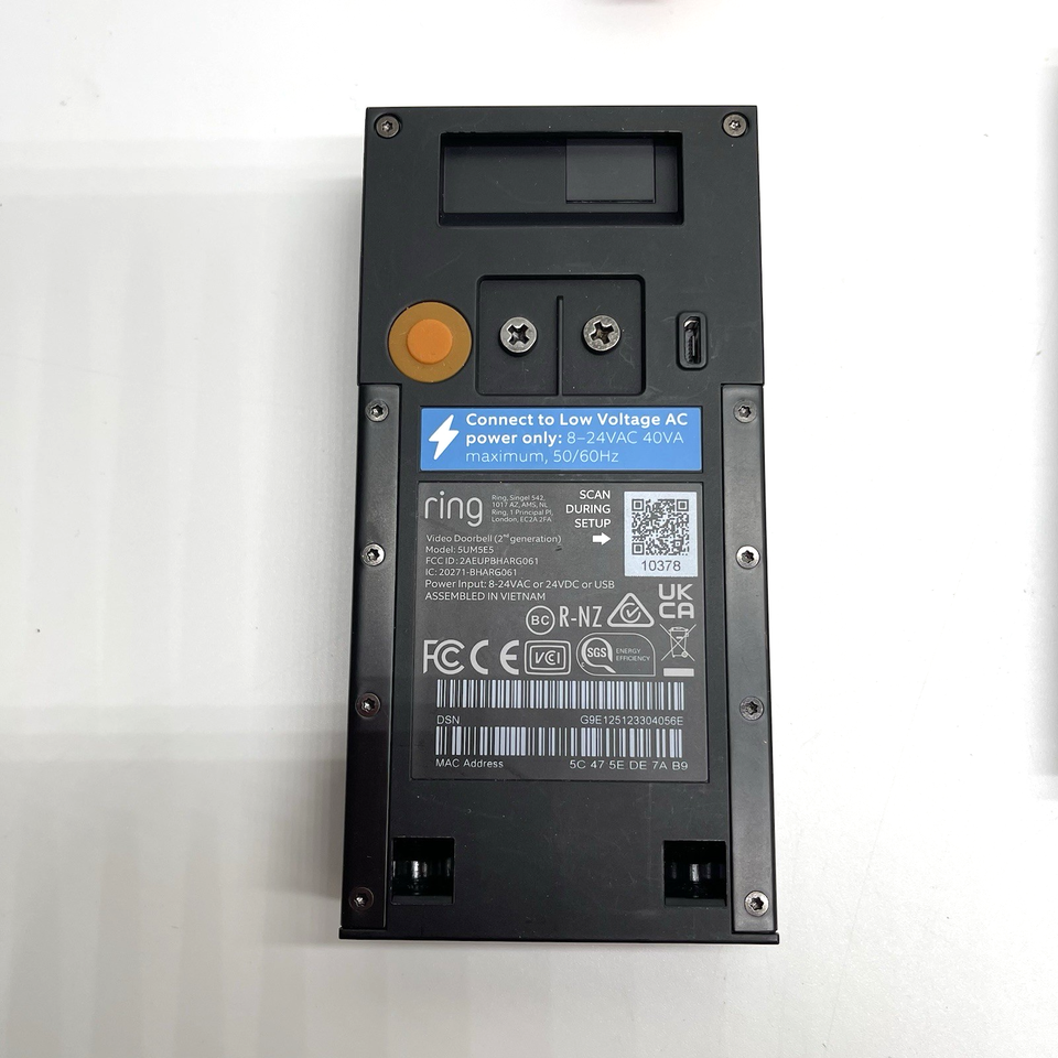 Ring Video Doorbell 2nd Generation - Venetian | eBay UK