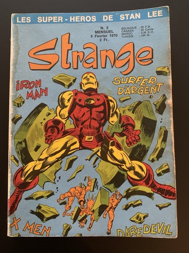Strange 2 Comics Lug Marvel Édition Originale 1970 | eBay