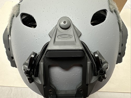 Ops Core FTHS Coxswain Carbon High Cut Helmet Med Neutral Gray SWCC NSW ...