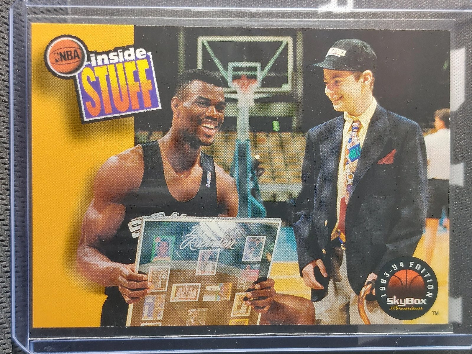 David Robinson 1994 Skybox Premium NBA Inside Stuff #22 | eBay