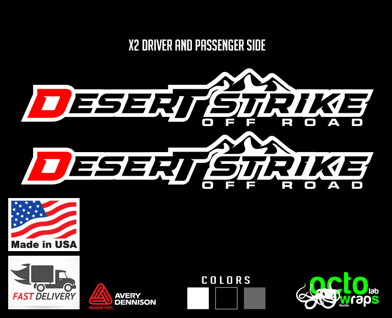 fit nissan frontier offroad 4X4 Desert Runner pro4x Titan decal sticker ...
