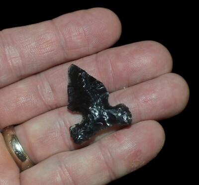 DESERT SIDE NOTCH CALIFORNIA INDIAN ARROWEHAD ARTIFACT COLLECTIBLE ...