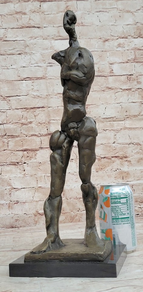 Mid Century Abstract A tribute To Dali Male Man Bronze Sculpture ...