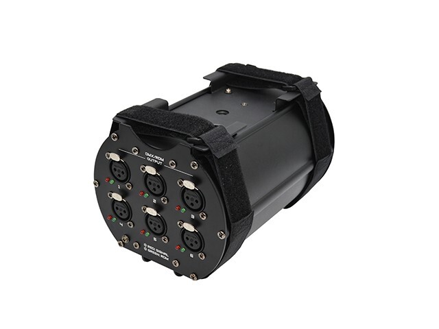 3pin XLR one way in six way out Bidirectional RMD splitter dmx512 ...